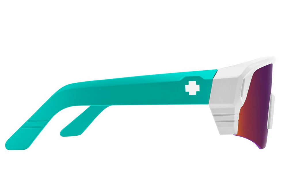 Spy Sunglass Monolith Speed White/Teal | Legacy Board Store ...